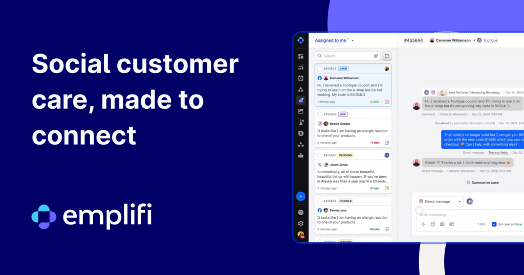 Social Media Customer Care Software | Emplifi