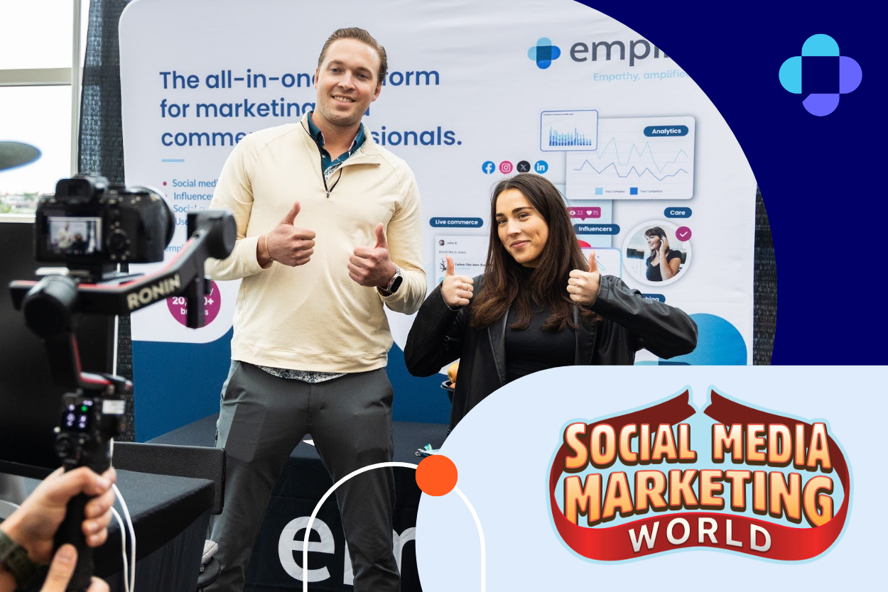 Book a meeting with Emplifi at Social Media Marketing World